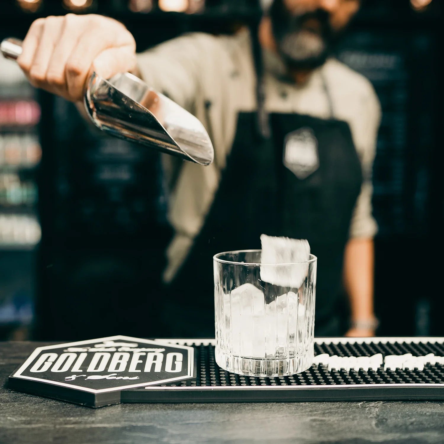 GOLDBERG | The perfect filler for high-quality spirits.