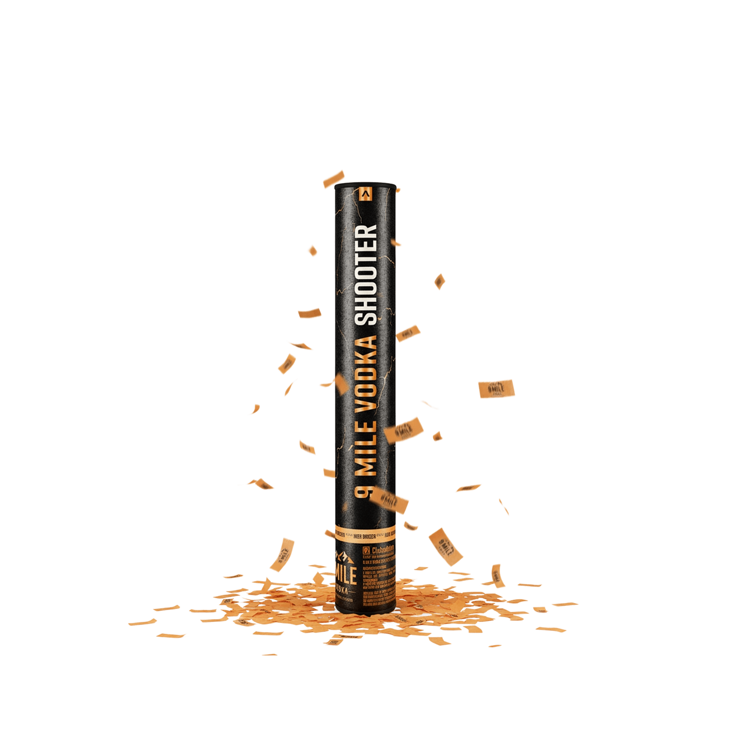Confetti Shooter - 9 MILE Vodka
